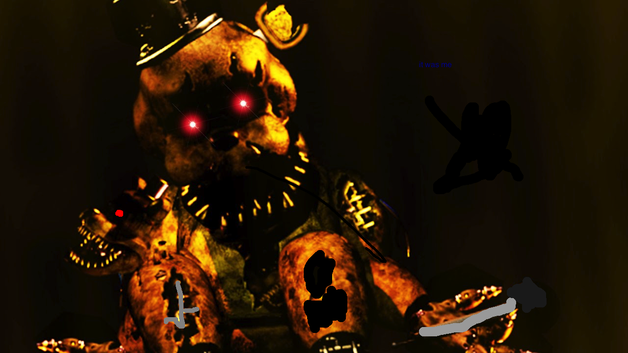 Nightmare Golden Freddy FNAF 4 – BOWSERFAN DOT COM